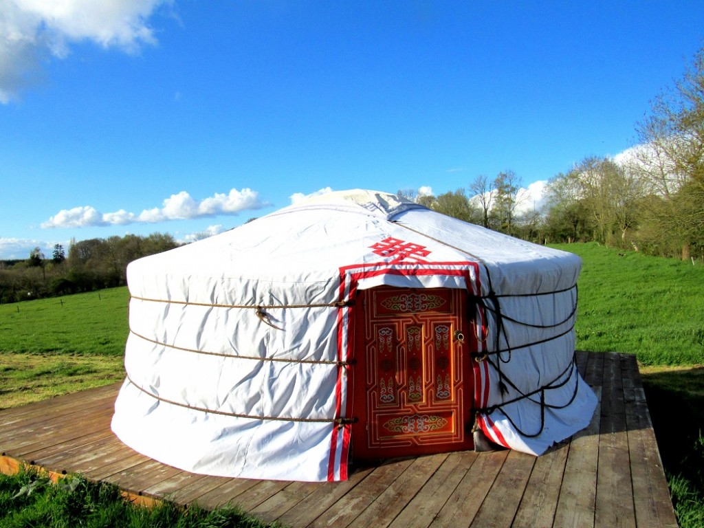 Une nuit atypique en yourte